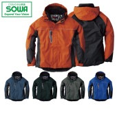 SOWA ソーワ 桑和 44403防水防寒ブルゾン S M L LL 3L 4L 6L 8L オールシーズン対応秋冬対応 作業着 作業服 防寒 | 防寒 | W4