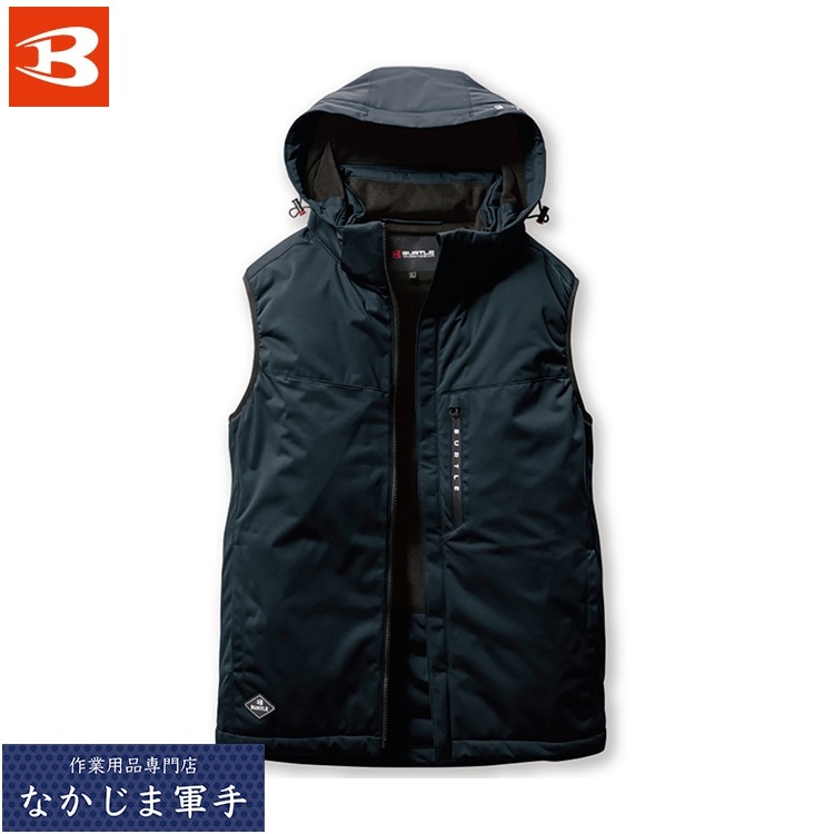 BURTLE バートル 3264 ストレッチフーディ防寒ベスト S M L XL XXL 3XL 秋冬対応 作業着 作業服 | すべての商品 | W4