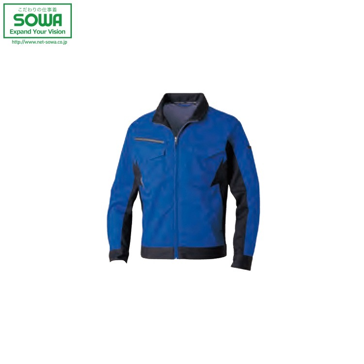 SOWA ソーワ 桑和 3478－00長袖ブルゾン SS S M L LL 3L 4L 5L 6L 8L オールシーズン対応 作業着 作業服 | すべての商品 | W4