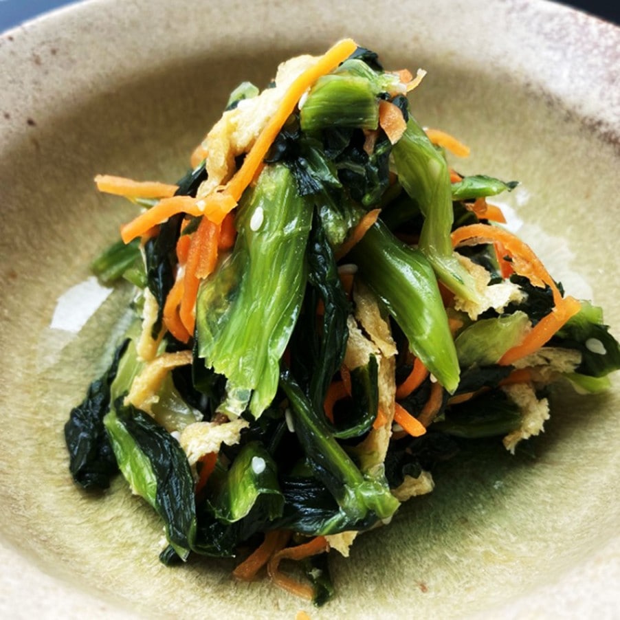 GFC 小松菜彩り和え500g | 冷凍食品,冷凍おかず のネット通販|食のプロ御用達の業務用・給食用食品・冷凍食品通販ナカヤマフーズオンライン