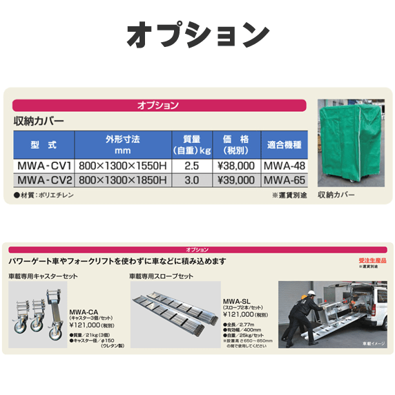 ピカ 昇降作業台 MWA-65A グイッと！ NAMBU SHOP