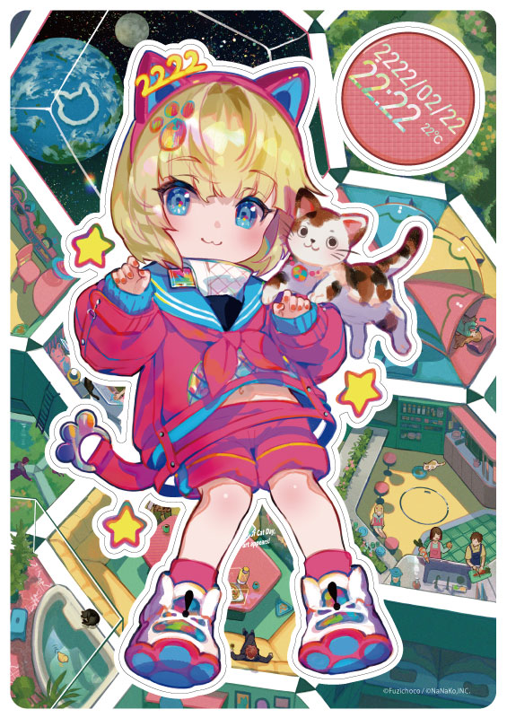 NANAKO（ウォールステッカーM）