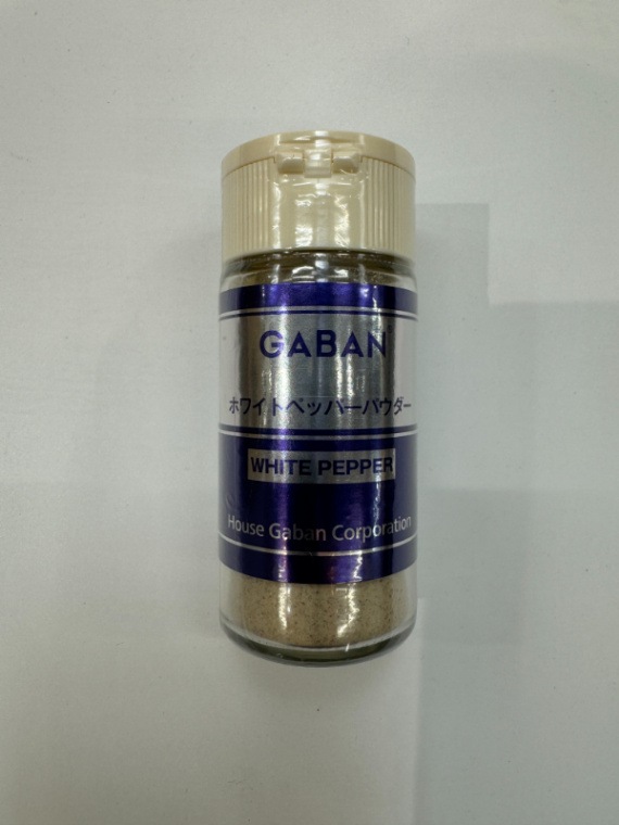 GABAN ホワイトペッパー パウダー 15g | 調味料 | 南部市場ドットコム