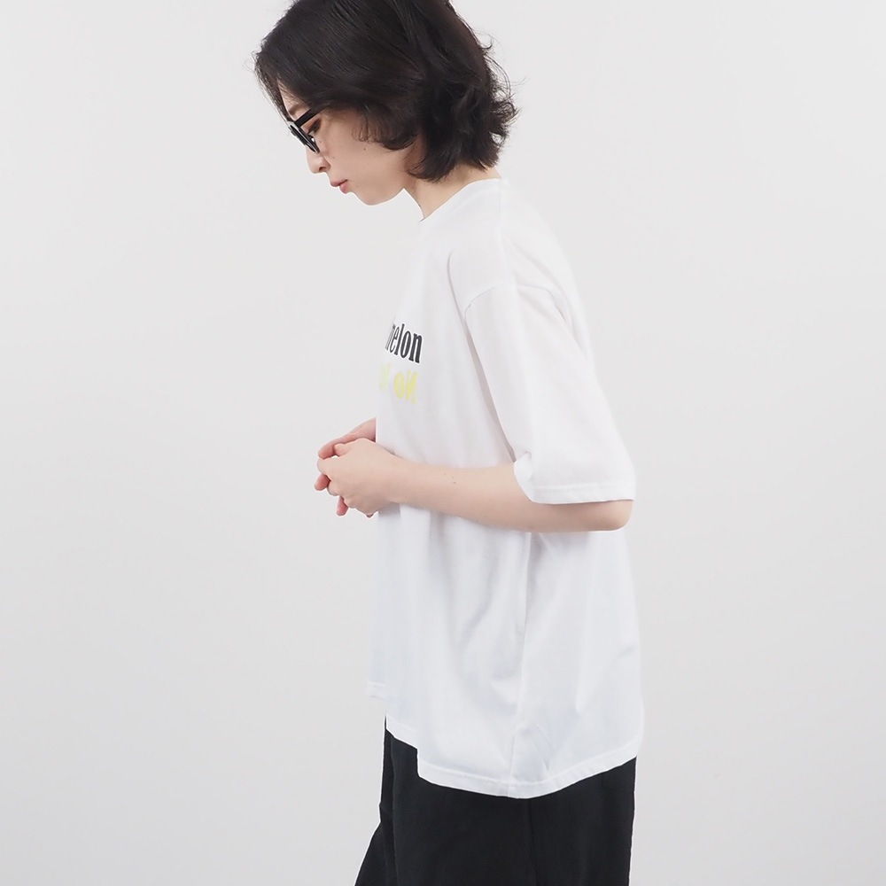 NARU(ナル) マイヴィスC微強撚天竺 No lemon, No melon プリントT 663200 | all_items | NARU ...