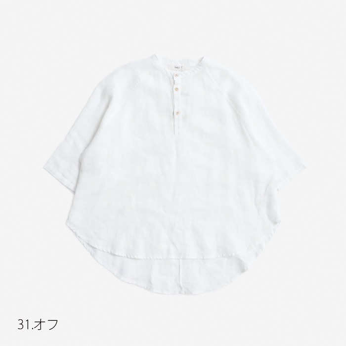 NARU(ナル) 60フレンチリネン ラグランシャツ 655857 | all_items | NARU FACTORYオンラインストア