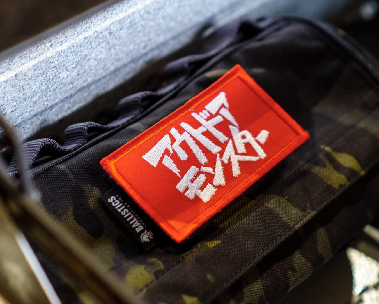 【OUTDOOR MONSTER】もこもこワッペン NATURE TONES別注カラー:Naturetones(ネイチャートーンズ)