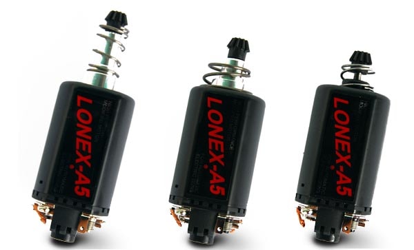 LONEX TITAN A5 デュラブル スタンダードモーター ロング BLACK | エアガンパーツ,インナーパーツ,モーター ...