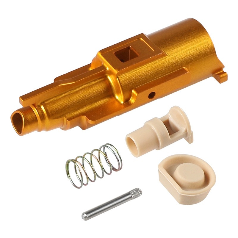 【セール品】COWCOW Technology Action Army AAP01 アルミノズルセット Gold | エアガンパーツ,インナー ...