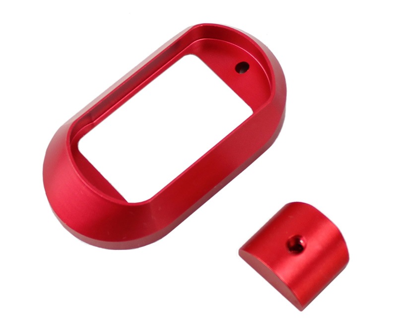 【セール品】5KU G17 IPSCスタイルマグウェル RED【メール便可能/他のメール便対象商品との同梱も可能】 | エアガンパーツ ...