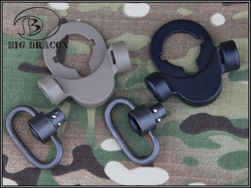 BIGDRAGON Troy OEMスタイル M4スリングマウント BK (STD M4 AEG用)【メール便可能/他のメール便対象商品との同梱も可能】 | エアガンパーツ,ストック ...