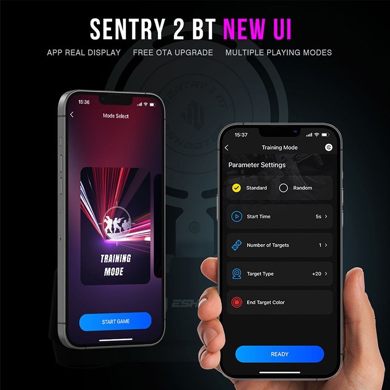 Eshooter Sentry 2 BT ワイヤレストレーニングターゲット Black セントリー2 電子ターゲット | ミリタリー小物,その他小物 | | ミリタリーショップH.T.G.