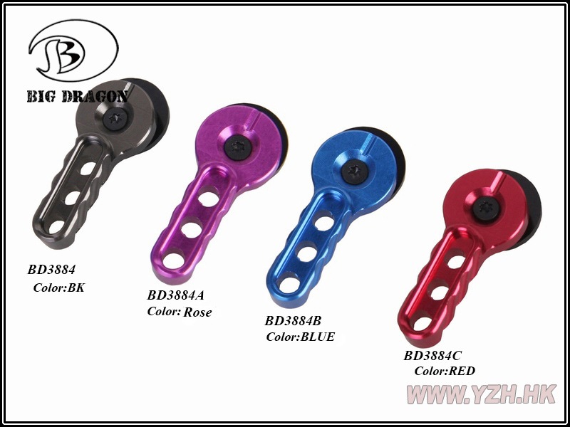 BIGDRAGON BADスタイル CNCセレクターレバー Rose スタンダードM4用【メール便可能/他のメール便対象商品との同梱も可能 ...