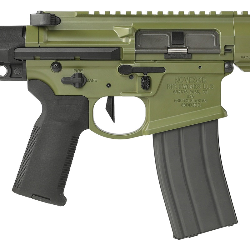 EMG/DE Airsoft NOVESKE N4 GHETTO BLASTER 10.5inch ガスブローバックライフル FDE (OfficialLicense) | エアガン本体,ガス ...