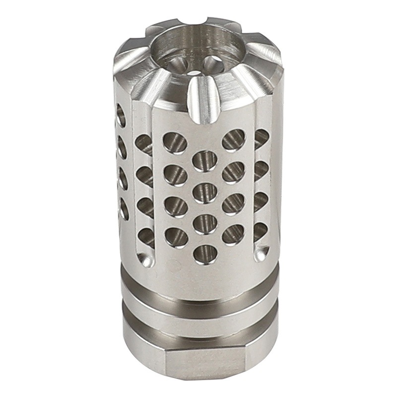 SAA SLR Synergy AK Mini Compタイプ フラッシュハイダー (14mm逆ネジ) SV | エアガンパーツ,フラッシュ ...