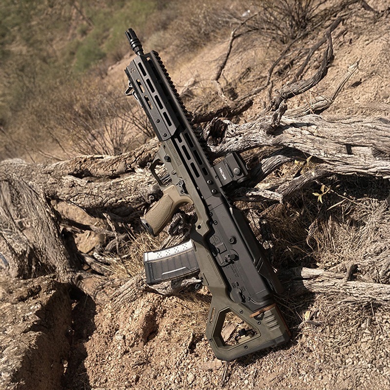 SRU PRECISION SARB-15/AR15 ブルパップシャーシキット Olive Drab GBB用 RealSteel Ver ...