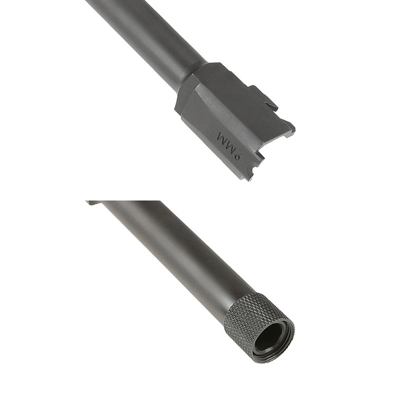 GUARDER ガーダー 9mmスタイル スチールスレッドアウターバレル 東京マルイM&P9用 14mm逆ネジ M&P9-11(BK ...