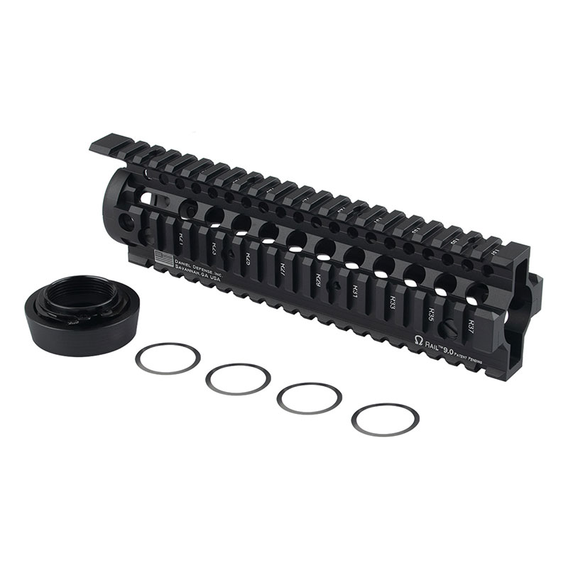 SAA DD OMEGA 9.0タイプレールハンドガード (STD M4 AEG) BK | エアガンパーツ,レールシステム（RAS ...