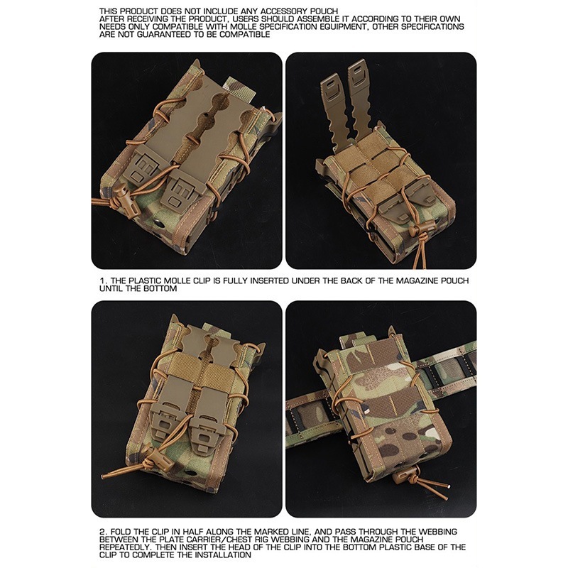 WoSporT HSGI X2R TACOスタイル ダブルマガジンポーチ CB | サバゲー装備品,ポーチ/ベルト/ホルスター,ハンドガン用 ...