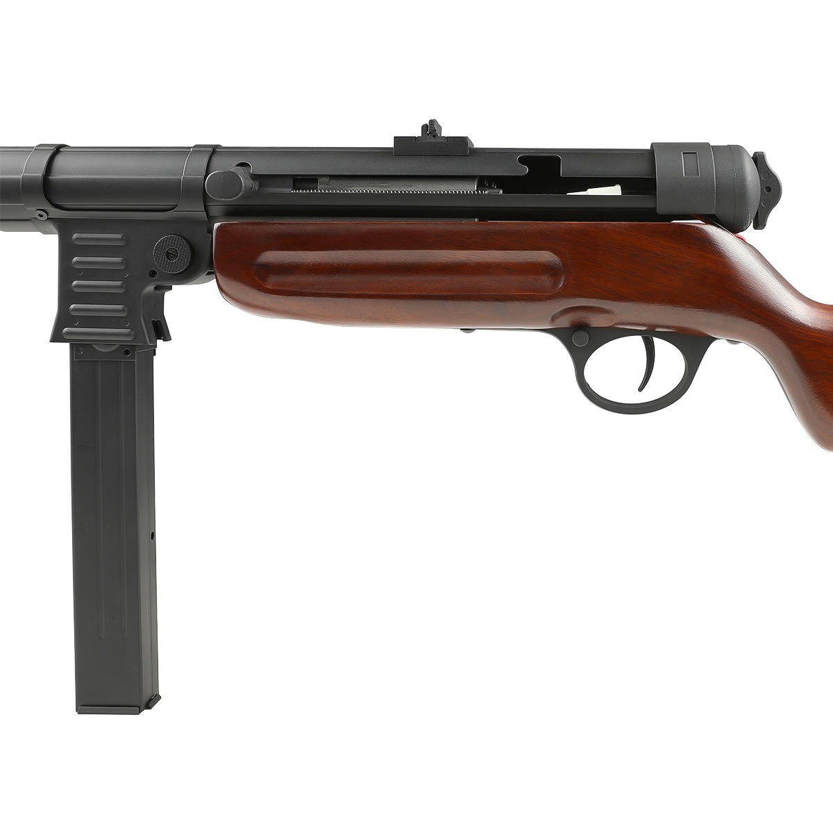 【H.T.G.プライムセール】SRC MP41 フルメタル電動ガン サブマシンガン NV (リアルウッド EBB JP Ver.) エアガン | エアガン本体,電動ガン,その他電動ガン ...