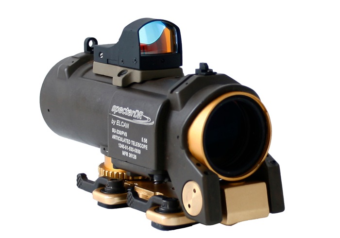 ELC SPECTOR DR タイプ 4倍固定スコープ＆OPダットサイト FDE | 光学機器,スコープ | | ミリタリーショップH.T.G.