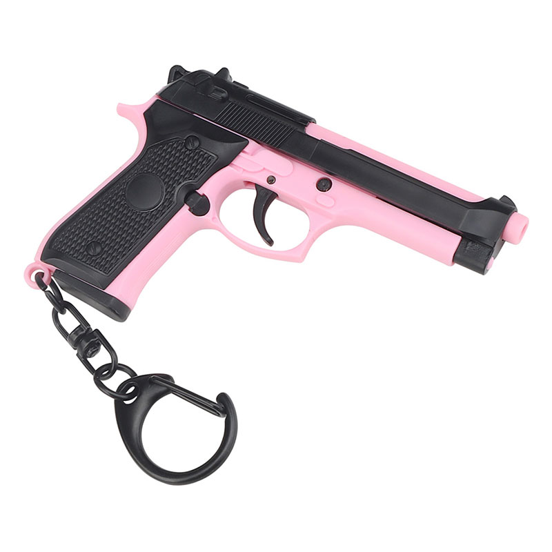 WoSporT M92キーチェーン 1/4スケール BK/PINK【メール便可能/他のメール便対象商品との同梱も可能】 | ミリタリー小物 ...