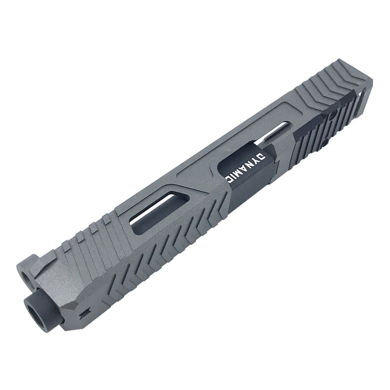 Airsoft Artisan DWSタイプスライド/アウターバレルセット (Licensed/東京マルイ G17対応) Tungsten ...