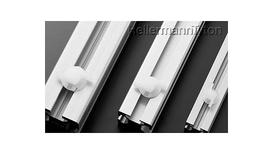 アルミ固定具標準AFLM30－1 《標準(または鉄)/樹脂着色 白》 | 樹脂製品,標準(または鉄),樹脂着色 白,ﾍﾗﾏﾝﾀｲﾄﾝ製品 ...