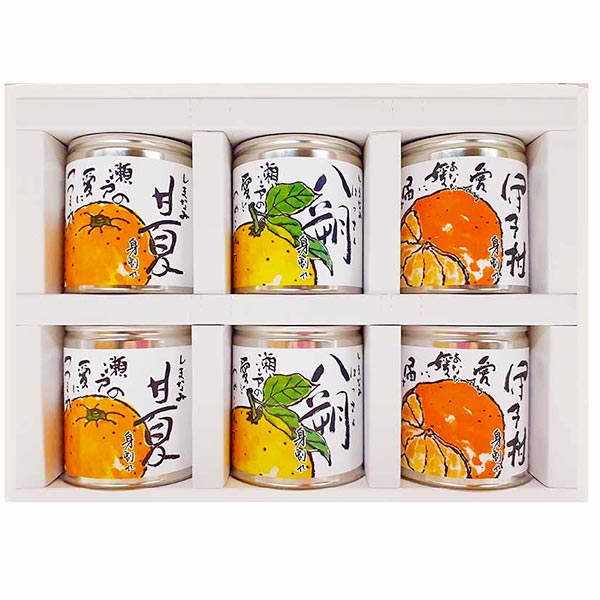 【BEMAC】瀬戸内しまなみ柑橘物語 ミックス6缶