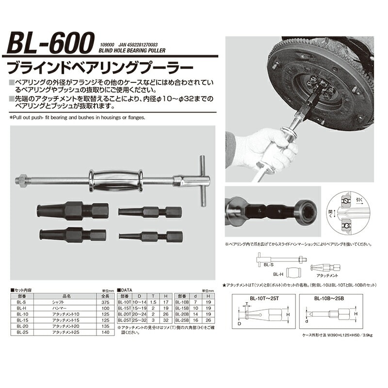 江東産業 BL-600 ブラインドベアリンクプーラー 取寄 | 江東産業 | ネットペイント 本店