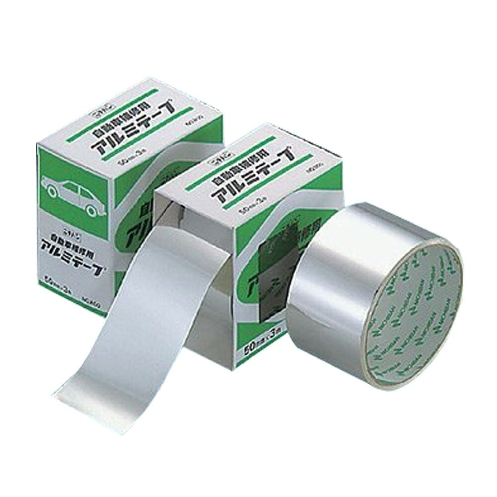 ニチバン NO.800 自動車補修用アルミテープ 50ﾐﾘX3M 1巻 取寄 | ニチバン | ネットペイント 本店