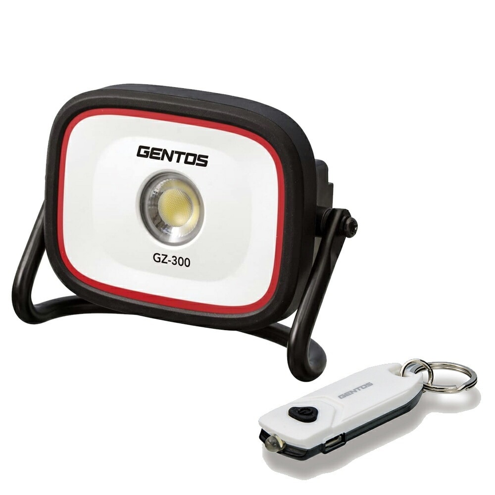 ジェントス GENTOS LED 投光器 GZ310 ＆ USB充電式キーライトセット OTGZ-310 取寄 | 大塚刷毛 | ネットペイント 本店