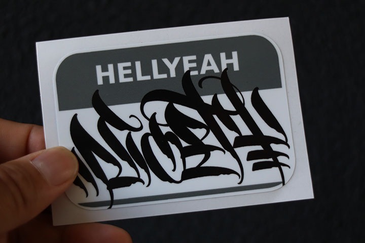 NICETY "HELLYEAH"vinyl sticker | ブランド,NICETY ORIGINAL | NICETY