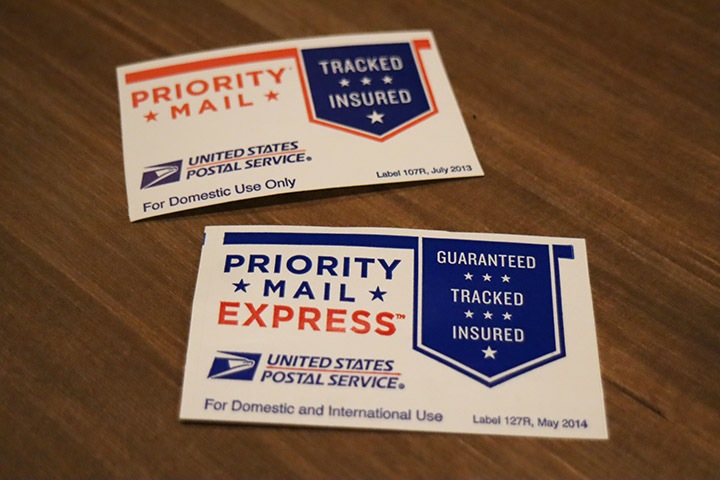 USPS official label 10pcs / red | ブランド,USPS | NICETY