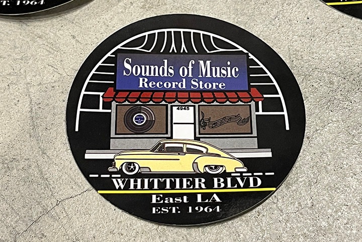 SOUNDS OF MUSIC East Los sticker / paper | カテゴリ,sticker | NICETY