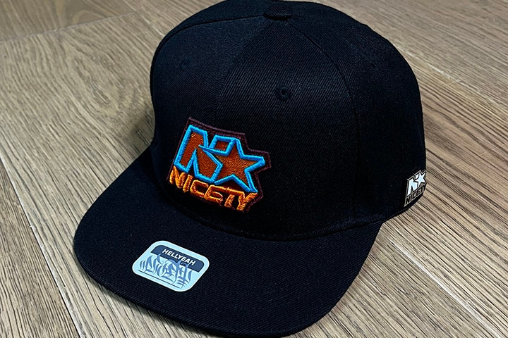 NICETY snapback cap (star) / black 1 | ブランド,NICETY ORIGINAL,star | NICETY