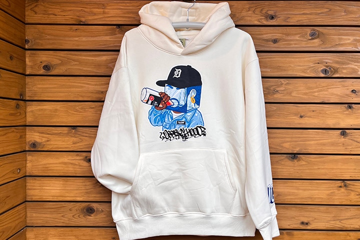 OSSANTHEHOOD 13oz pile lined hoodie (アイスのキューブ) / off white | ブランド ...