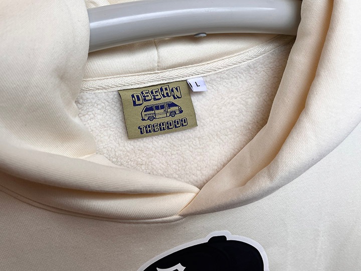 OSSANTHEHOOD 13oz pile lined hoodie (アイスのキューブ) / off white | ブランド ...