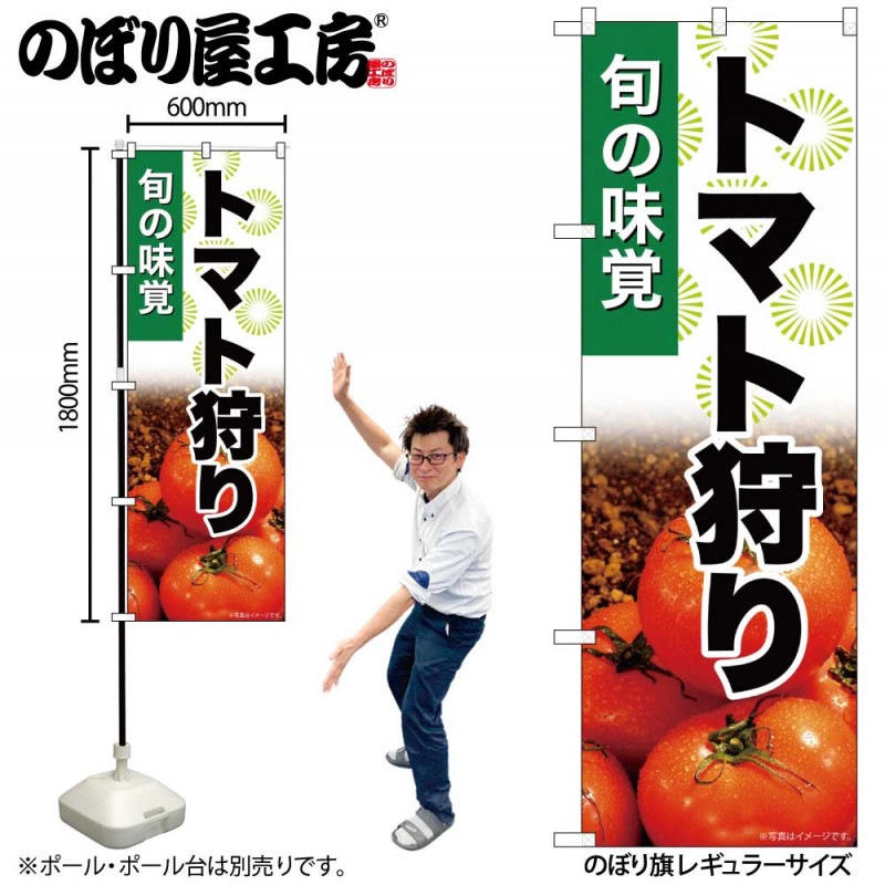 [G] のぼり トマト狩り SNB-7620 【受注生産★2】 | すべての商品 | のぼり屋工房 オンラインカタログ