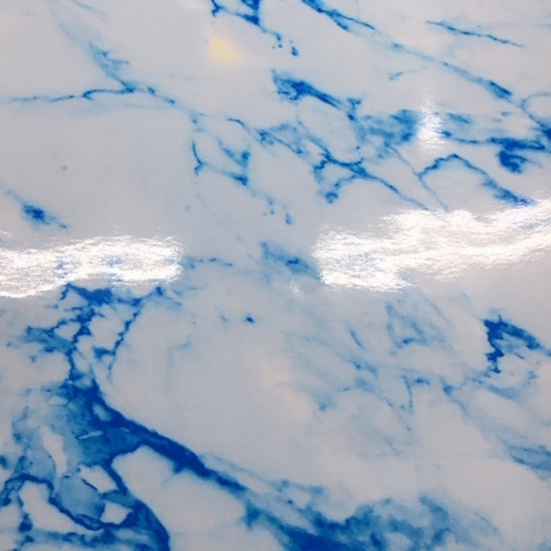 大理石調 ブルー(152cm幅) | 大理石調シート | ラッピングシート専門店 N-STYLE オンラインショップ