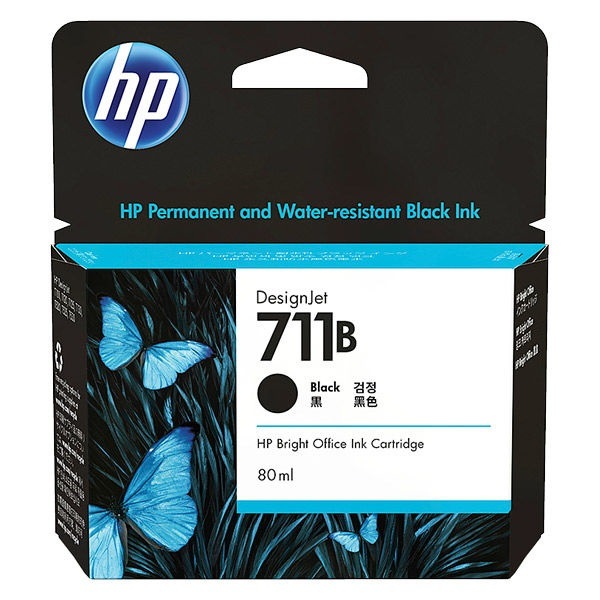 HP711B（3WX01A）インクカートリッジ ブラック 顔料系 80ml 純正品 | インク,HP（ヒューレットパッカード） | 株式会社 ...