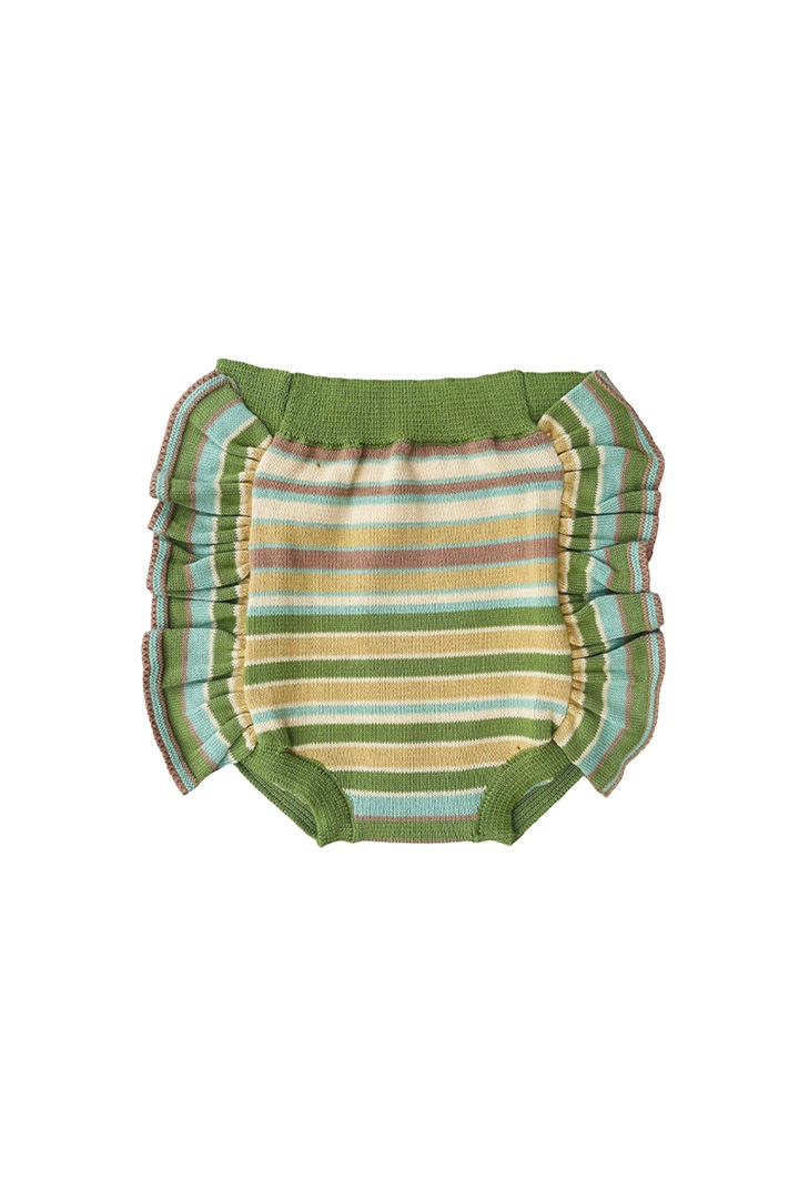 [2nd drop]MABLI / NERYS BLOOMERS(4Y) / MAB629 / MEADOW STRIPE/B | Size ...