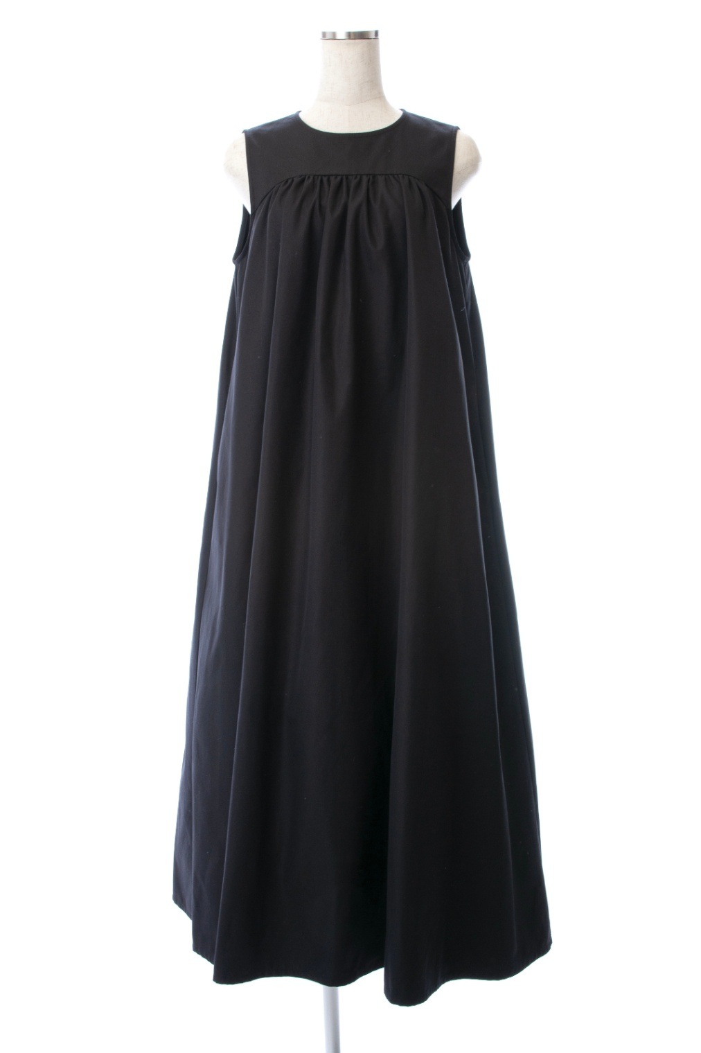 コットンギャバノースリーブワンピース | DRESS | OBLI