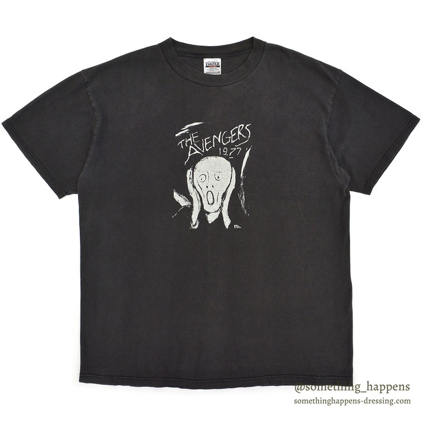 1990's~ TULTEX THE AVENGERS PUNK ART POSTER PRINT T-SHIRT ... XL | 確認用 ...