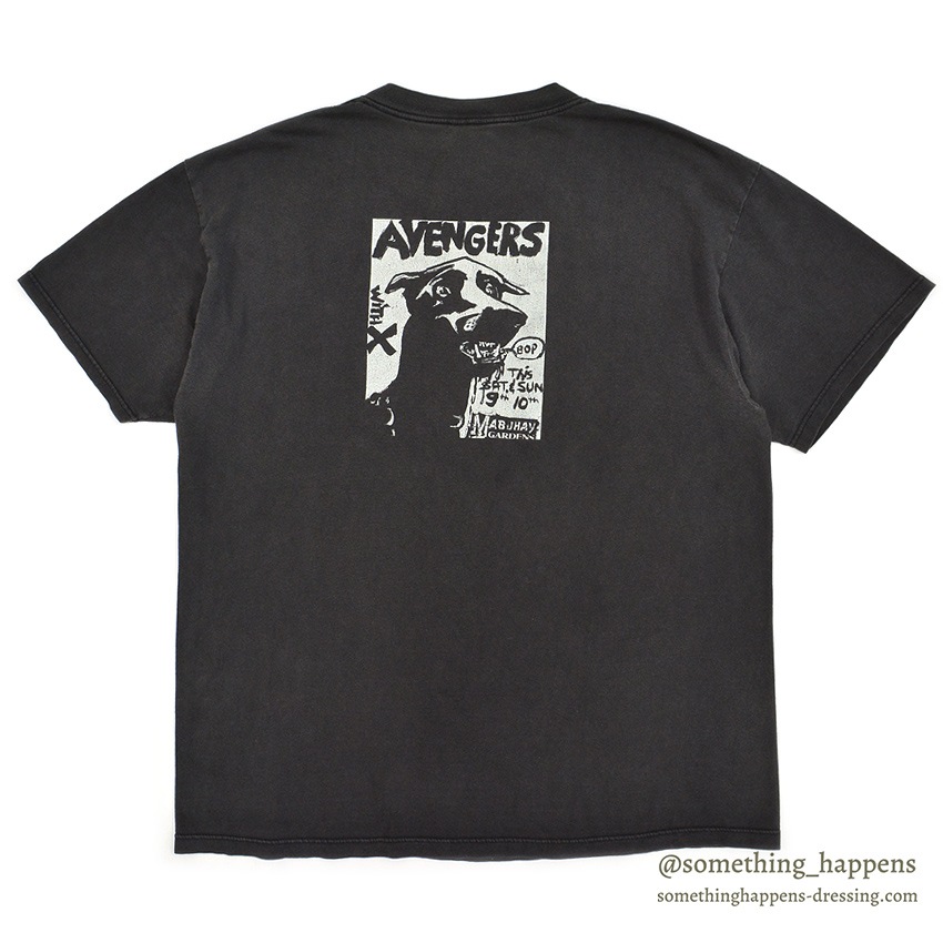 1990's~ TULTEX THE AVENGERS PUNK ART POSTER PRINT T-SHIRT ... XL | 確認用 ...