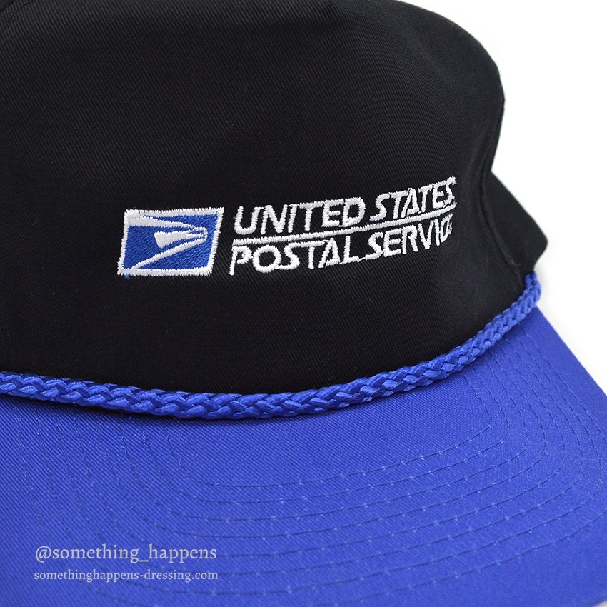1990's USPS UNIFORM SNAP BACK CAP ... | ACCESSORIES | | SomethingHappens