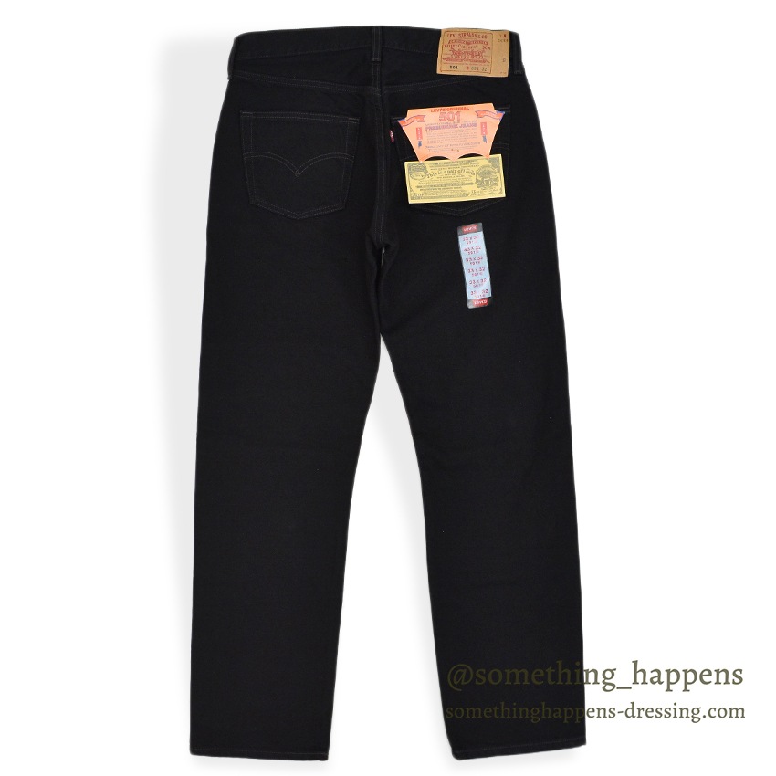 DEADSTOCK Levi's 501 BLACK DENIM PANTS USA製 ... W33 L32 | 確認用 BOTTOMS SOLD | | SomethingHappens