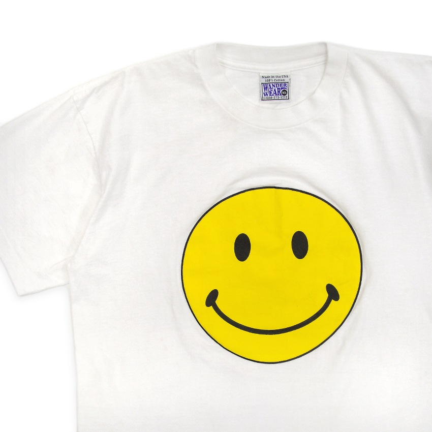 1990's WANDER WEAR SMILEY FACE T-SHIRT ... XL | 確認用 TOPS SOLD ...