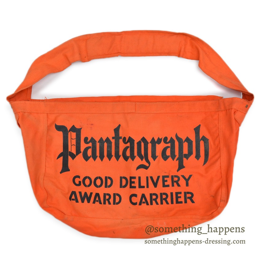 ～1960's PANTAGRAPH NEWS PAPER BAG ... | SOLD | | SomethingHappens