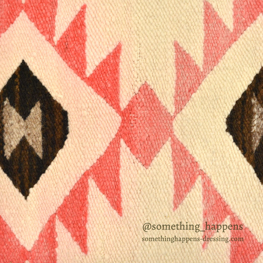 c.1940's NAVAJO RUG DIAMONDS PATTERN ... 92cm×40cm | Home Decor,SOLD ...