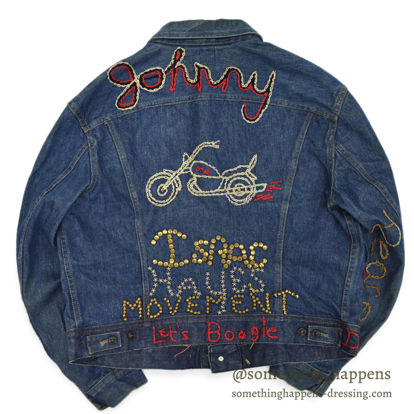 1970's Lee EMBROIDERY DENIM JACKET ... Fits like 44 | 確認用 JACKET SOLD ...